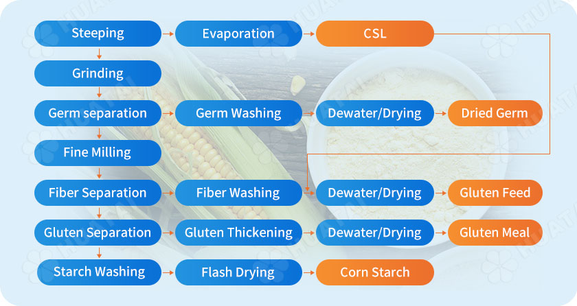 Corn Starch Production Process
